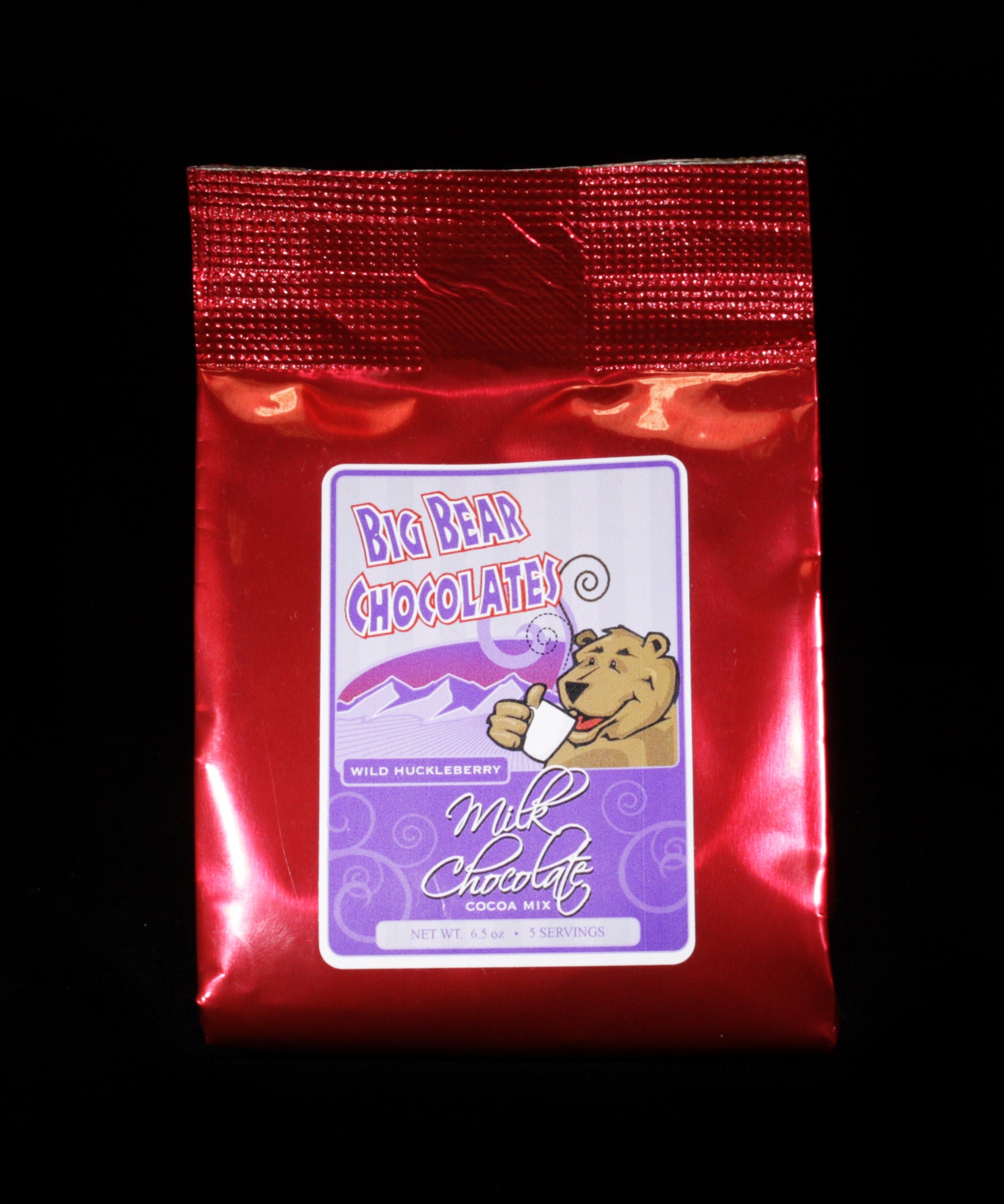 Huckleberry Hot Chocolate – BIg Bear Chocolates